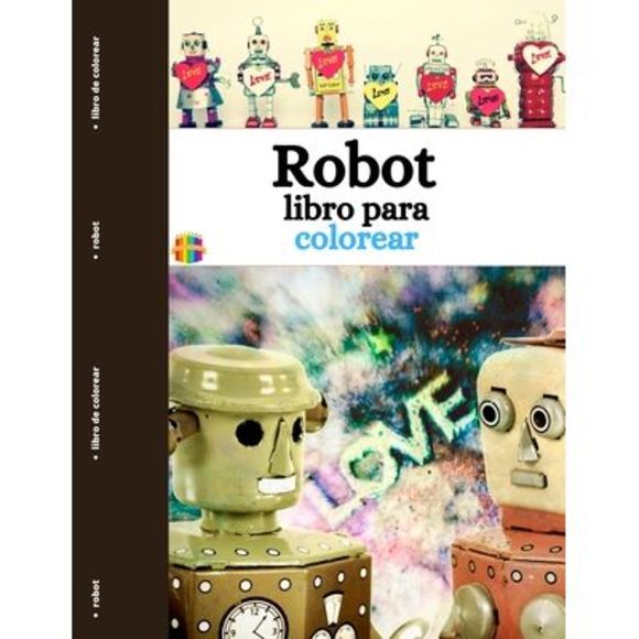 Sonya Thunder | Other | Robot Libro Para Colorear Divertidas Y ...